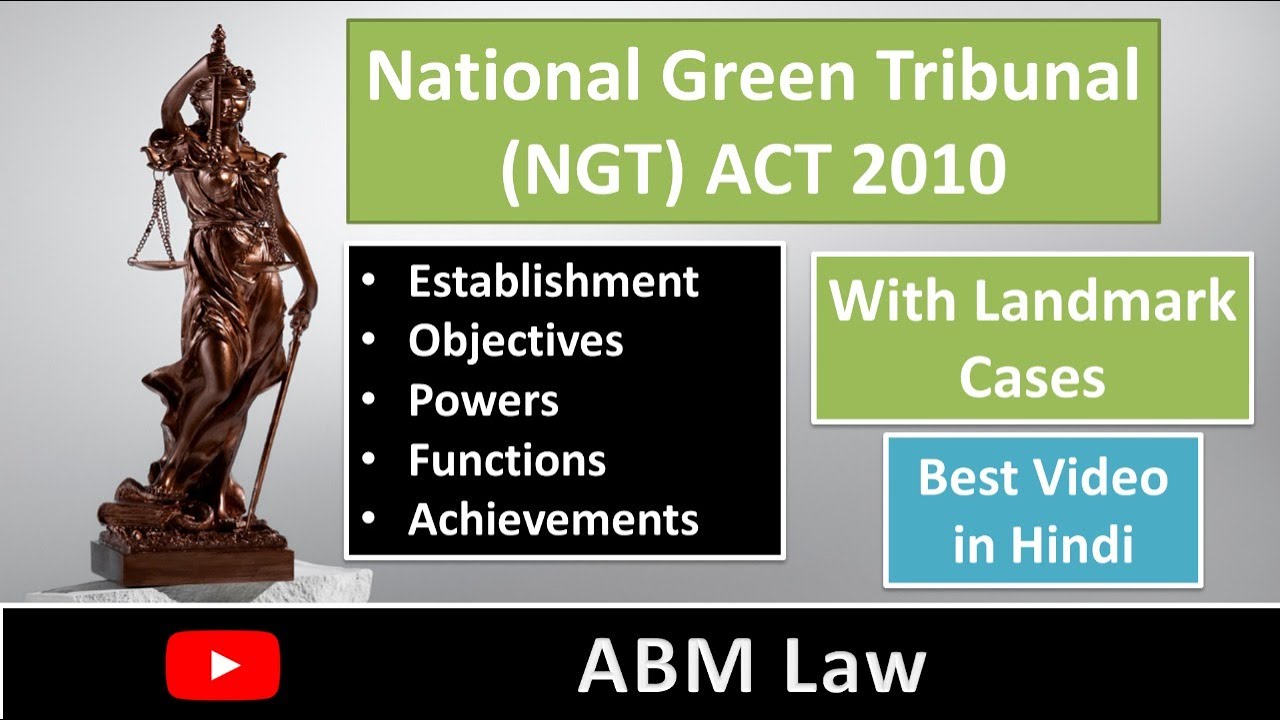 National Green Tribunal (NGT) Act 2010 in Environmental Law in Hindi ...
