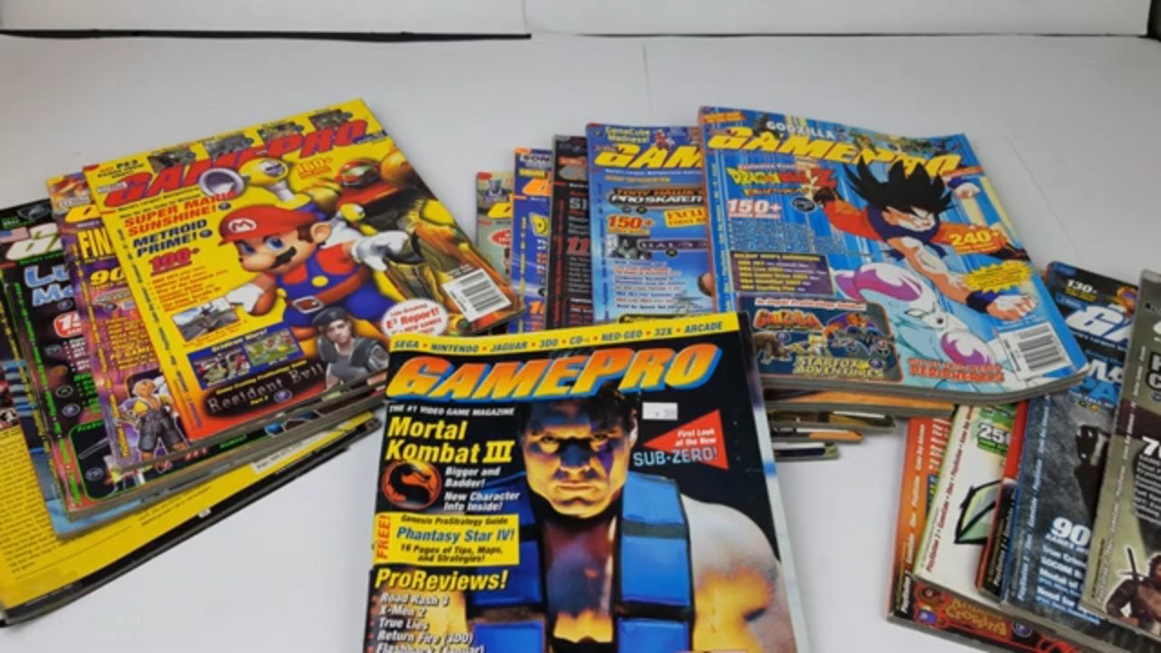 Gamepro Video Game Magazine Lot of 17 Issues 1993-2004 Various ...
