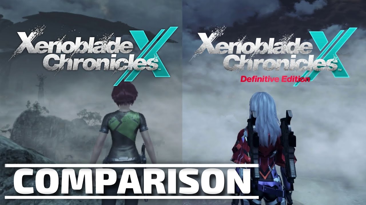 Xenoblade Chronicles X Original and Definitive Edition Comparison - YouTube