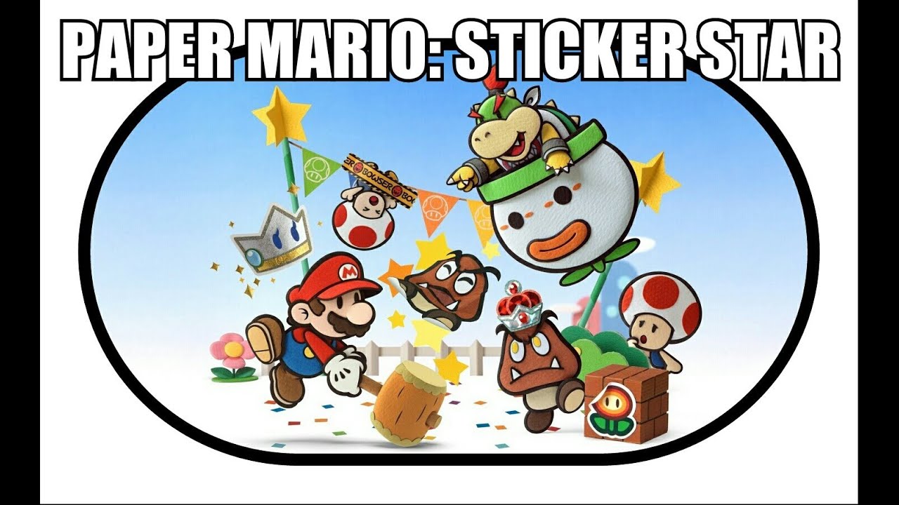Zagrajmy w Paper Mario Sticker Star #09 "(W 2-2) Yoshi Sphinx" - YouTube