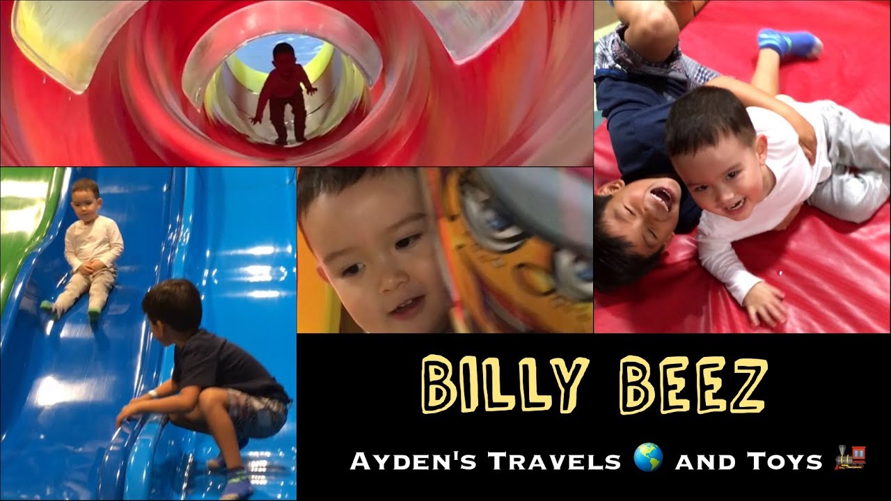 SUPER FUN HUGE Kids Indoor Playground | Billy Beez | Slides | Obstacle ...