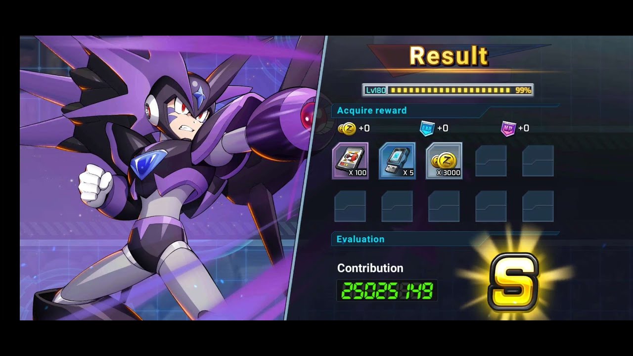 Mega Man X DiVE Guild Raid: Super Bass vs Hell Sigma - YouTube