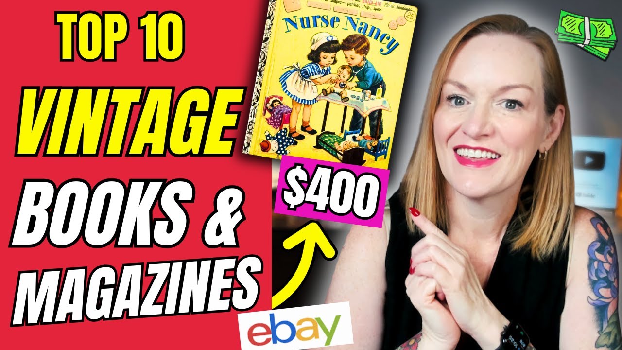 Top 10 Best Vintage Books Magazines to Sell on Ebay for Hundreds in ...
