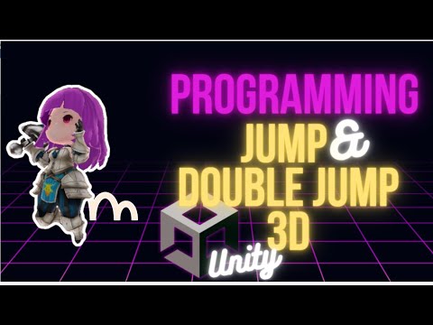 TUTORIAL HOW TO PROGRAM JUMP AND DOUBLE JUMP UNITY 3D - YouTube