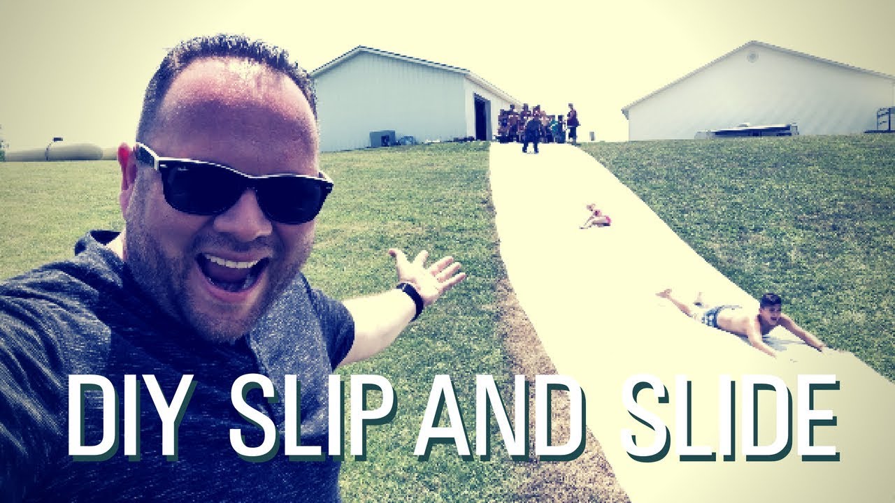 How to Make a DIY Slip and Slide - YouTube