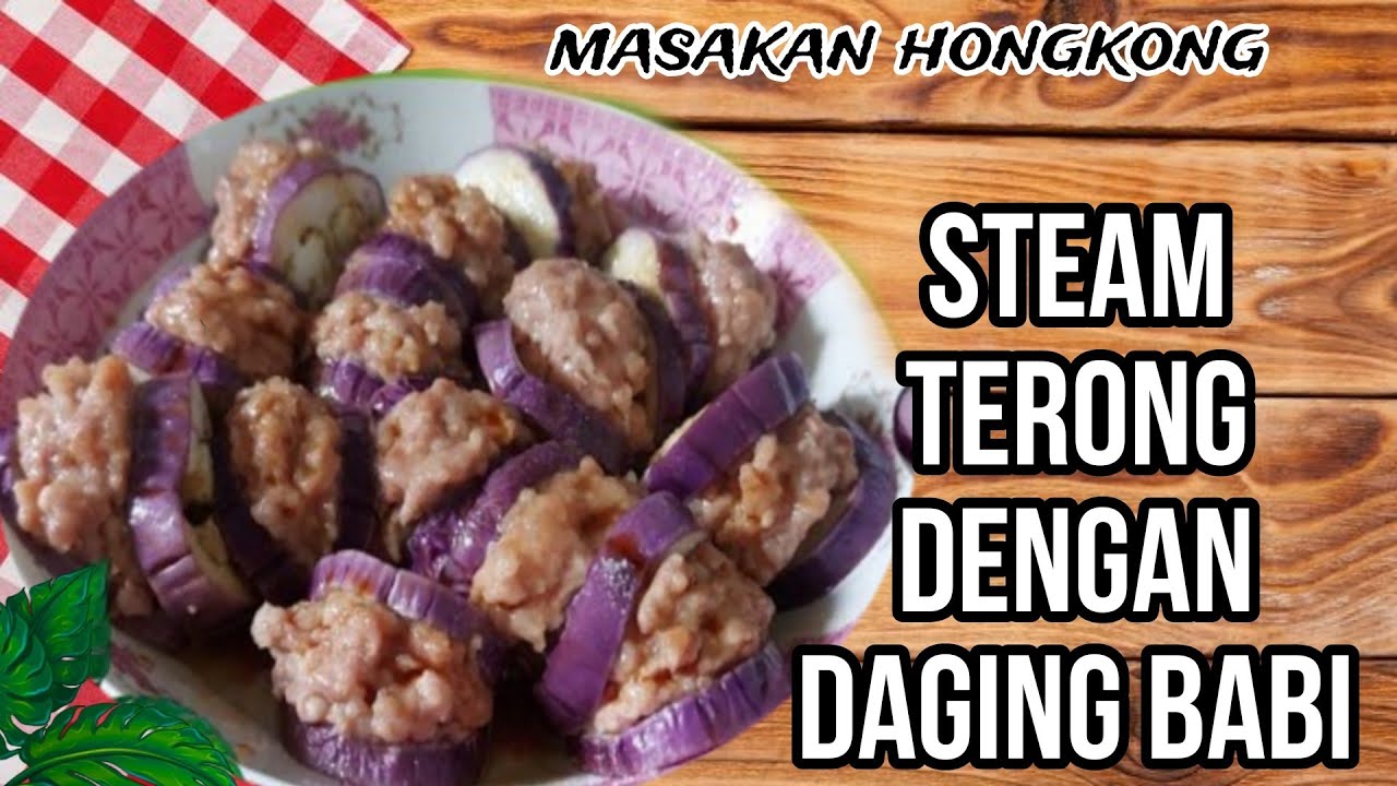 CHINESE FOOD STEAM TERONG DAGING CINCANG ⁉️@Jupeofficial. - YouTube