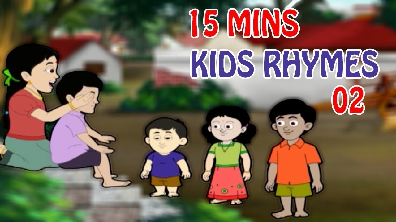15 Mins Nursery Rhymes 02 || Back To Back Kids Rhymes || Comprint ...