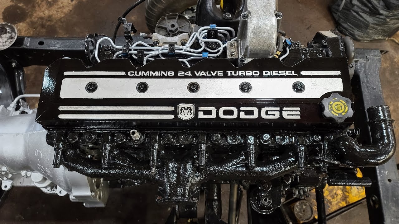 Dodge M37 Cummins Conversion - Engine Accessory Assembly [Episode 14 ...