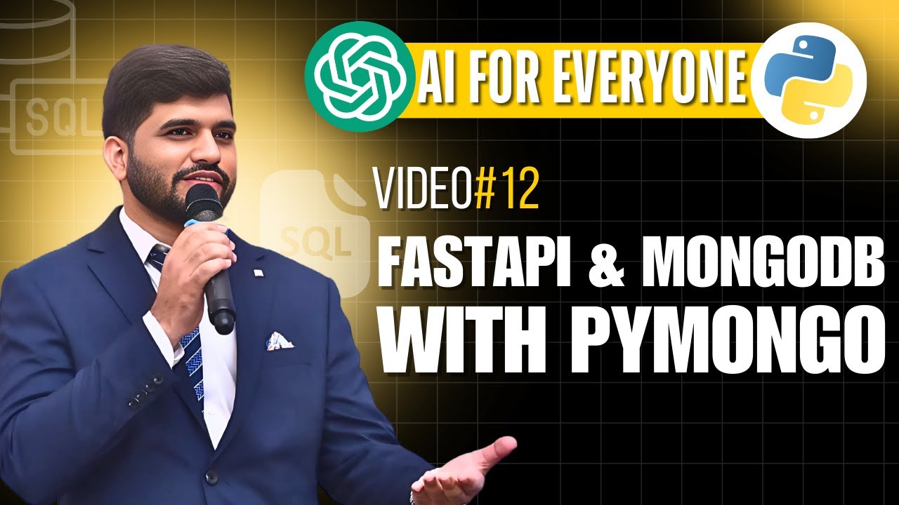 12 Ai Fastapi And Mongodb With Pymongo Build A Python Rest Api Youtube 2067