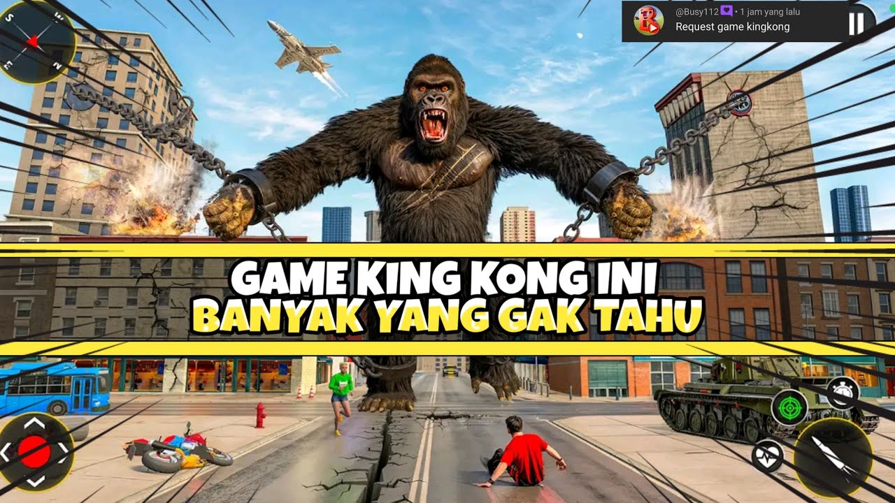 Siap menghancurkan Kota ? - 10 game king kong terbaik Android - YouTube