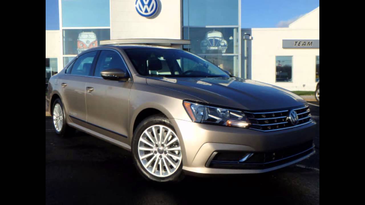 2016 Volkswagen Passat Titanium Beige - YouTube