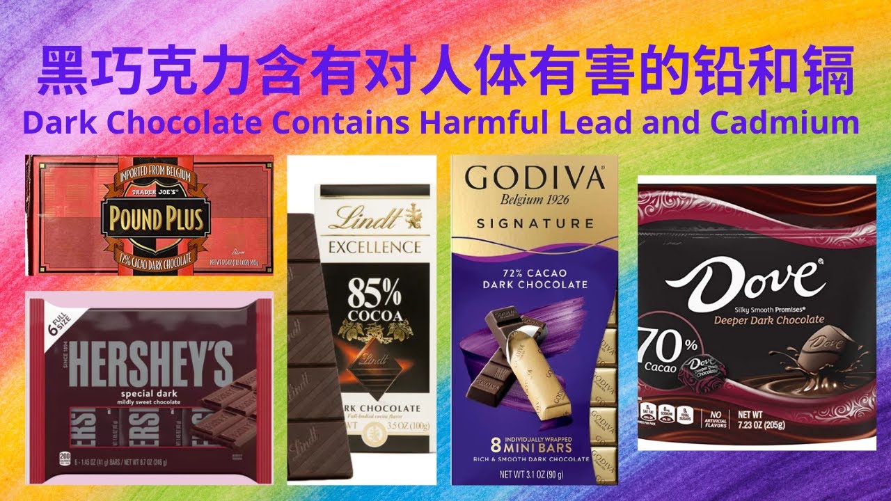 黑巧克力含有对人体有害的铅和镉| [Eng. Sub] Dark Chocolate Contains Harmful Lead and ...
