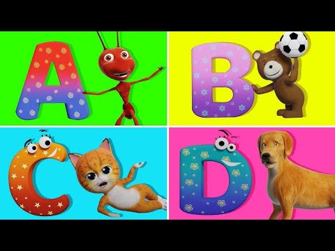 Learn ABC - Kids Nursery Rhymes | Alphabets for kids | Kids Educational ...