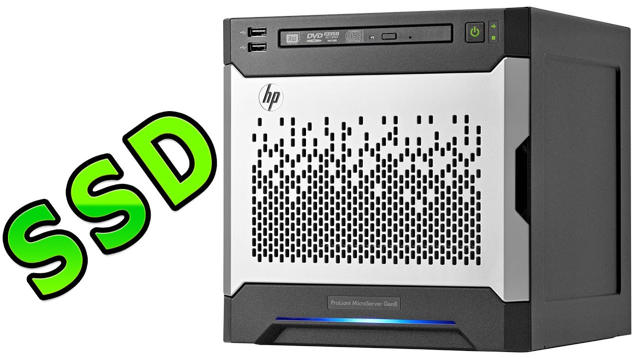 Hp Microserver g8 # Como instalar un SSD - YouTube