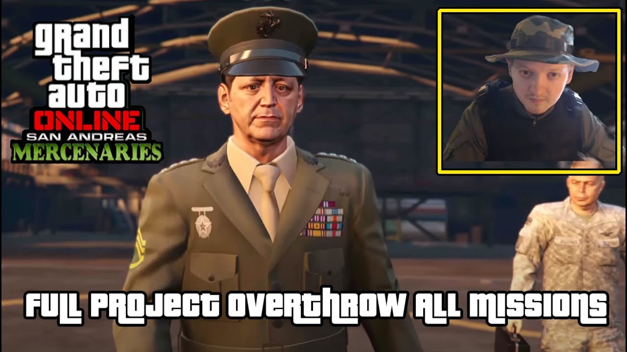 GTA Online New Mercenaries DLC Story Project Overthrow Full Story On ...