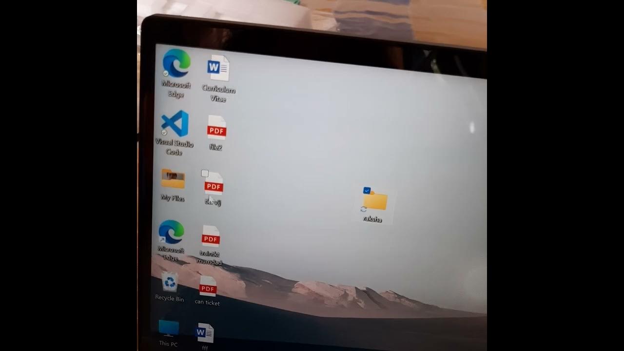 Folder creation , renaming folder and moving files into folder - YouTube
