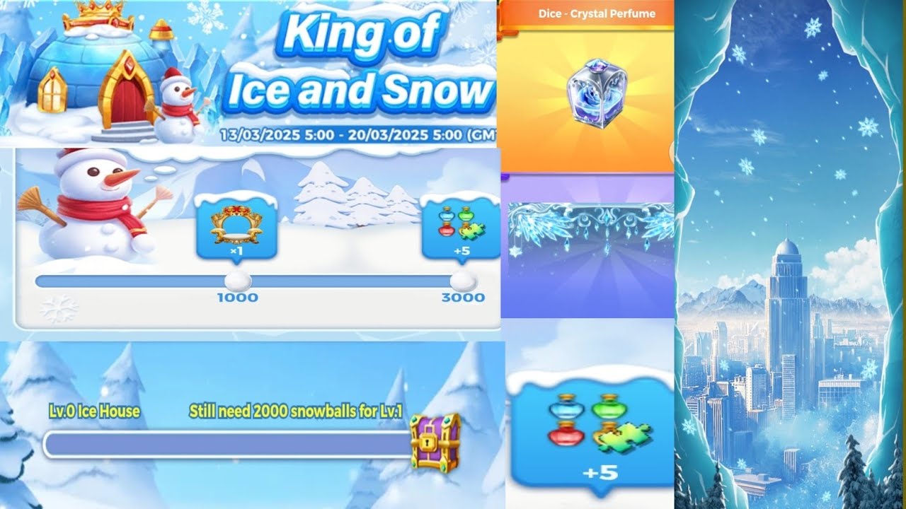 Yalla loudo New activity/king of ice and snow - YouTube