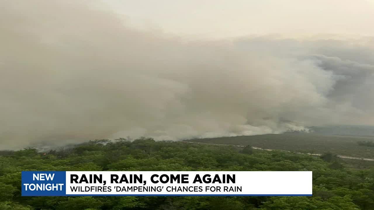 Climate expert explains impact of fire smoke on potential rainfall ...
