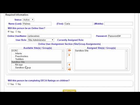 e-DECA: Clarification on Site Administrator Assignments - YouTube