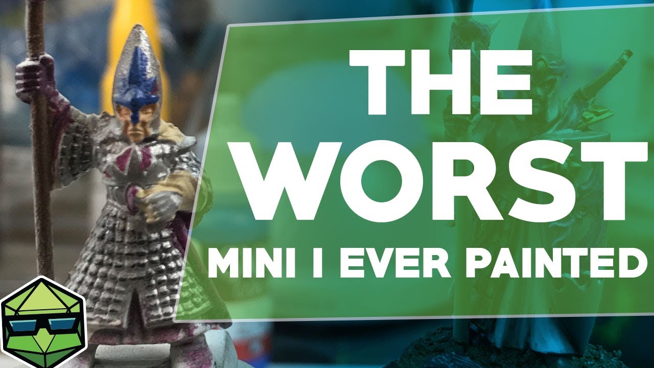 The WORST Mini I Ever Painted - YouTube