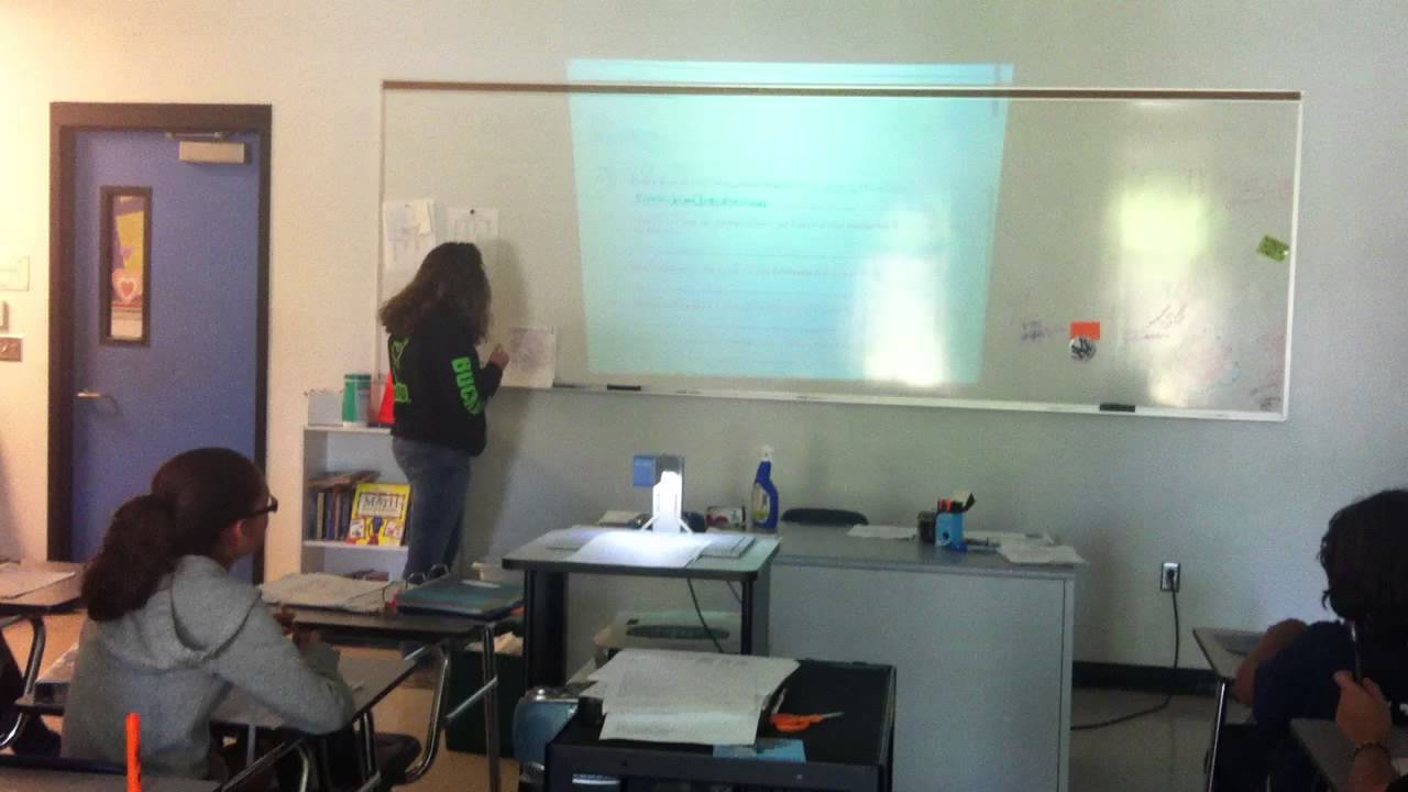 Student led instruction - YouTube