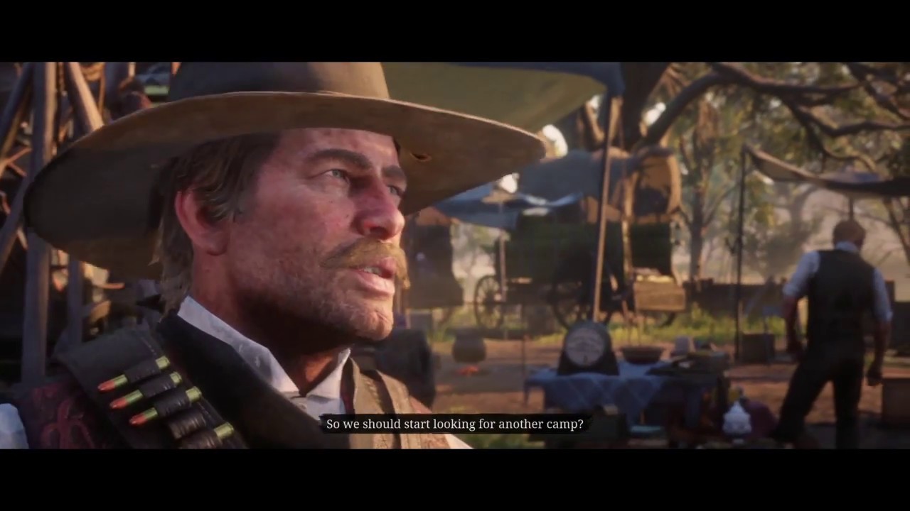 Red Dead Redemption 2 - Kieran's death. O'Driscolls attack the camp ...