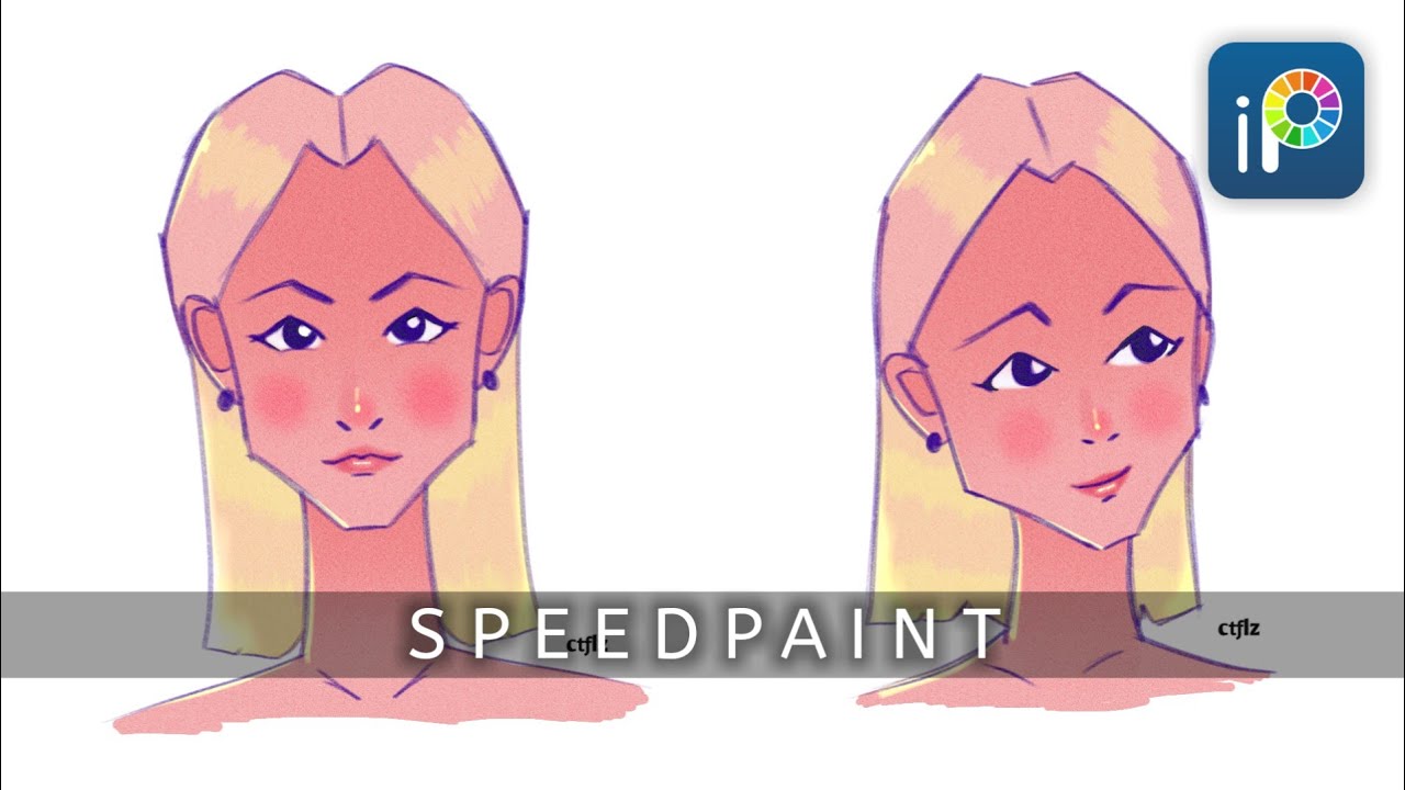 【ibisPaint】Face Drawing 🎨 Speedpaint #Shorts - YouTube