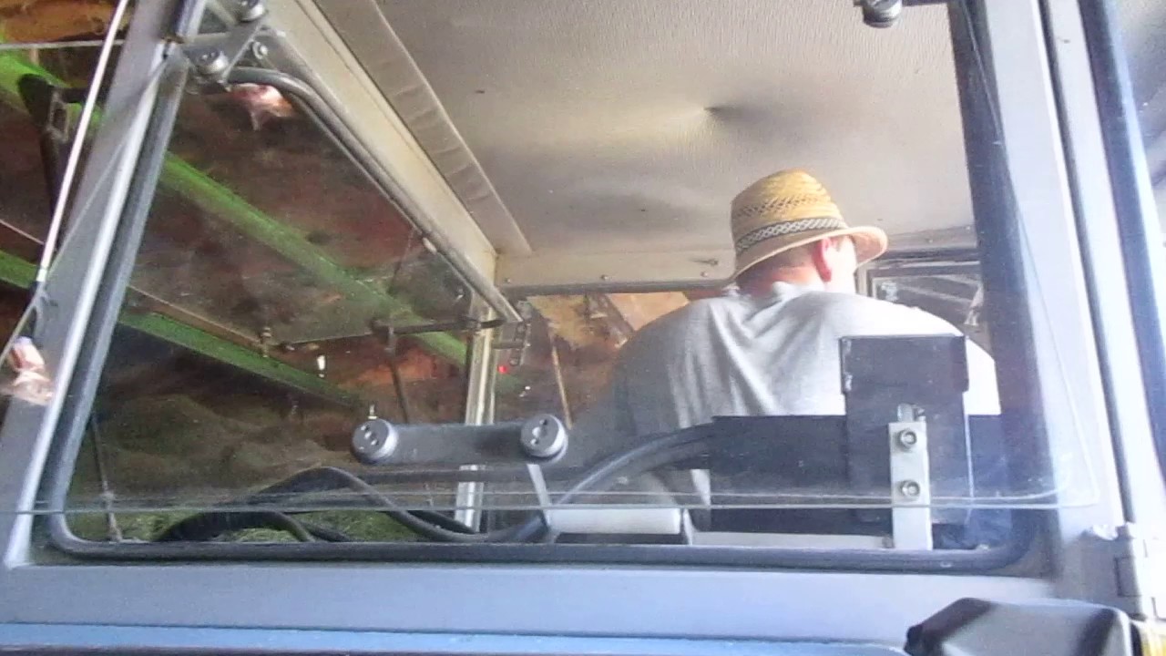 Eicher 3075 beim Grummet abladen - YouTube