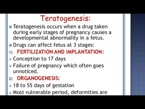 Congenital malformations!! Teratogenesis - YouTube