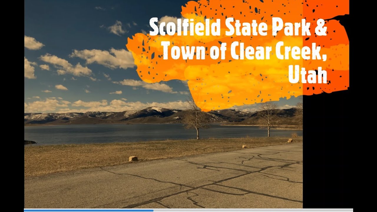 Drive to Scofield State Park and town of Clear Creek UTAH - YouTube