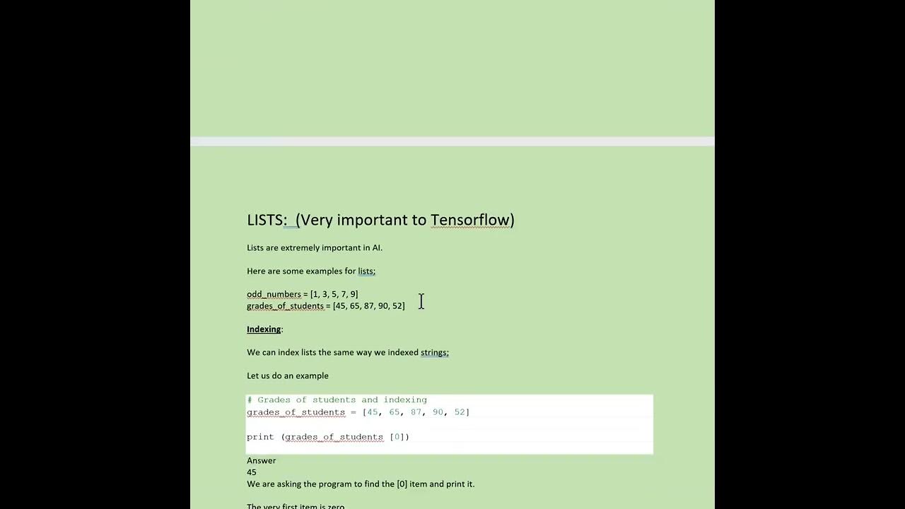 7 කොටස: පයිතන් ඉගෙන ගන්න (AI Course) - YouTube