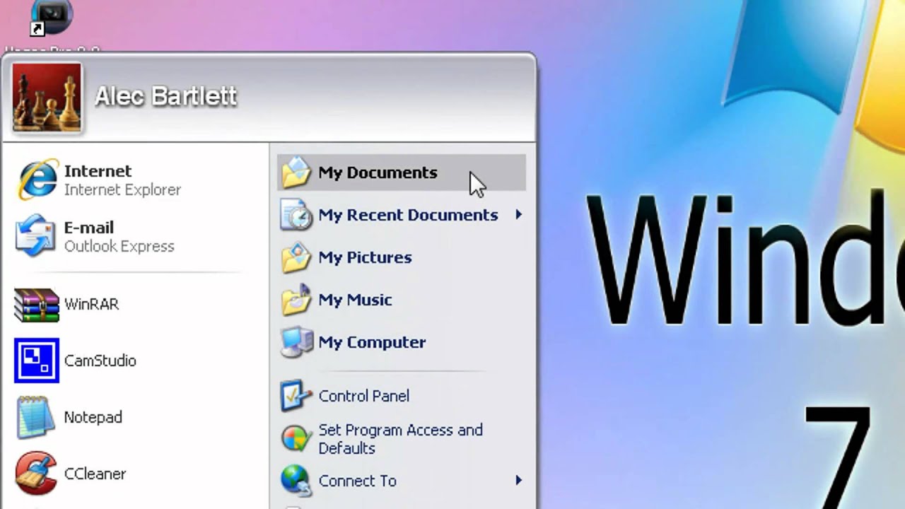 How to get Windows vista cursors for xp - YouTube