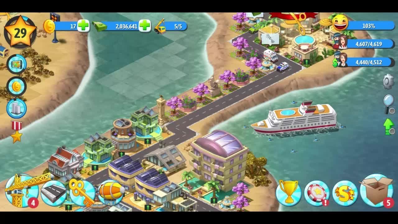City Island 5 on Android : Tycoon Building Simulation Day 25 - YouTube