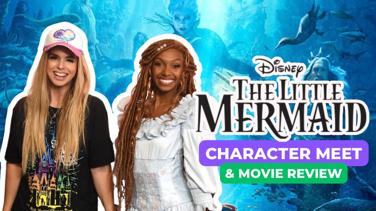 New Little Mermaid Live Action Character Meet at Disney | New Ariel ...