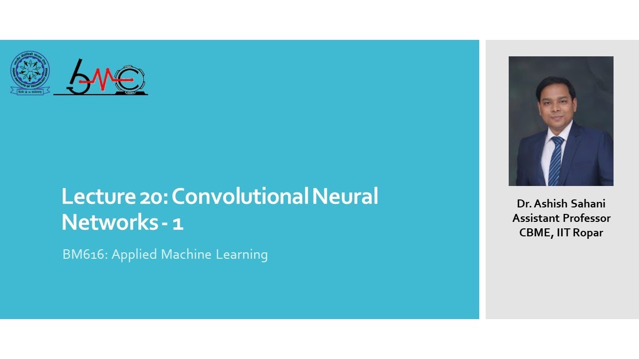 Lecture 20: Convolutional Neural Network (1) - YouTube