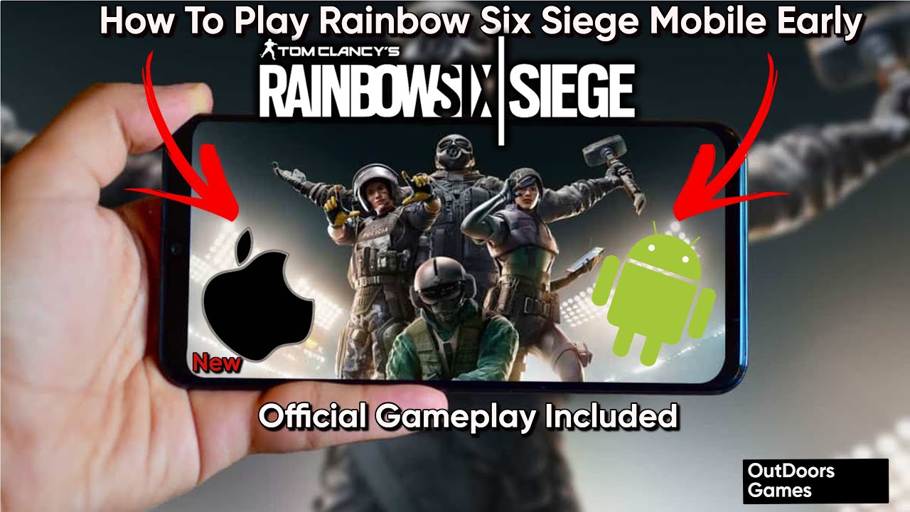 How To Play Rainbow Six Siege Mobile Early(Plus Official Game Play ...