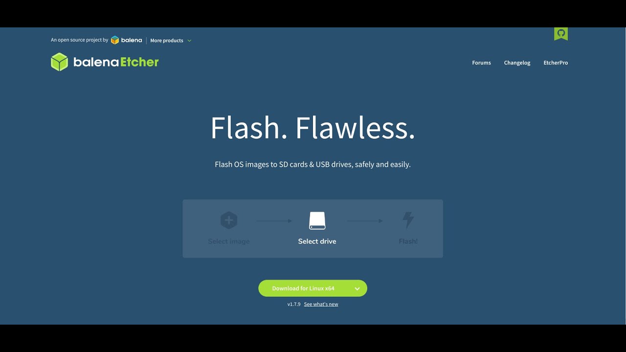 Como instalar Balena Etcher v1.7.9 no Linux e criar dispositivos ...