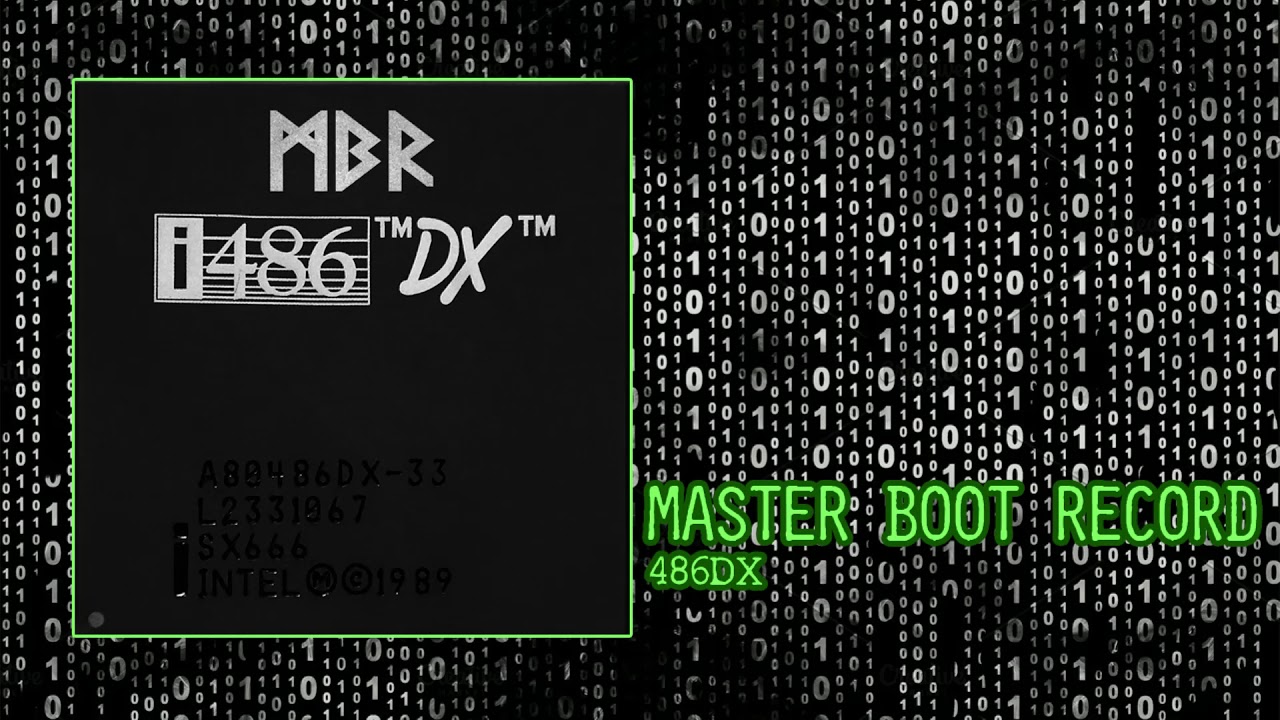 Master Boot Record - 64MB [486DX] - YouTube