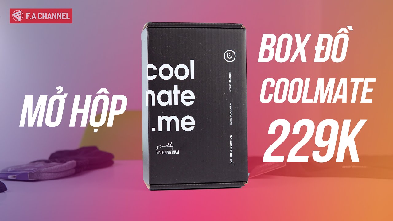 Mở Hộp Đồ CoolMate - Box Đồ Giá Rẻ Dành Cho Anh Em, Giá Chỉ 229K Có Nên ...
