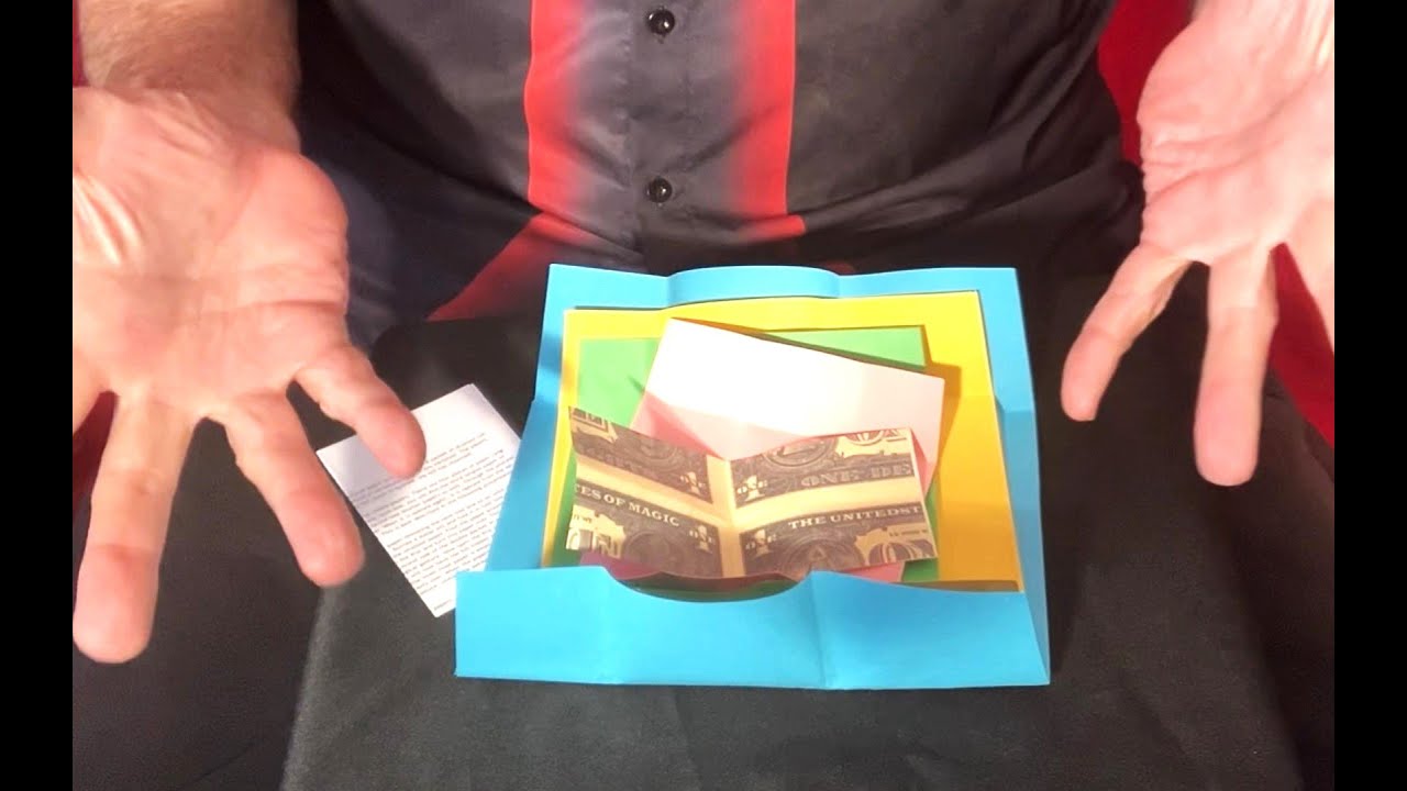 Folding Money Mystery - Magic Trick - YouTube