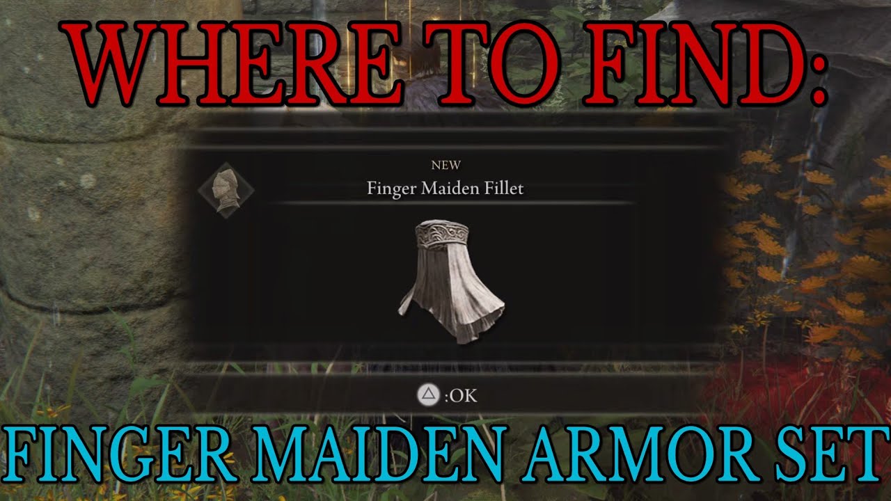Where to find Finger Maiden Armor Set - Elden Ring Guide - YouTube