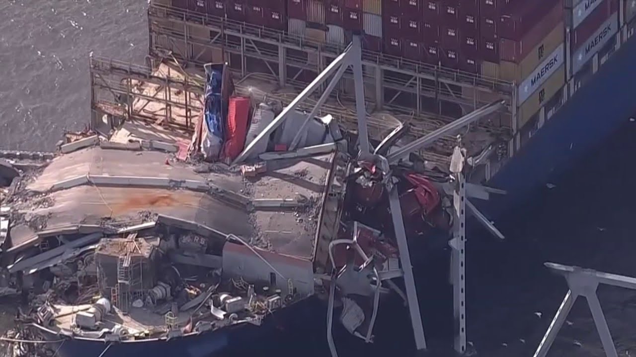 Dali cargo ship to be moved at high tide Monday morning | NBC4 ...