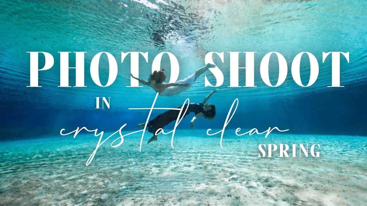Underwater Photo Shoot in Crystal Clear Water! Vlog - YouTube