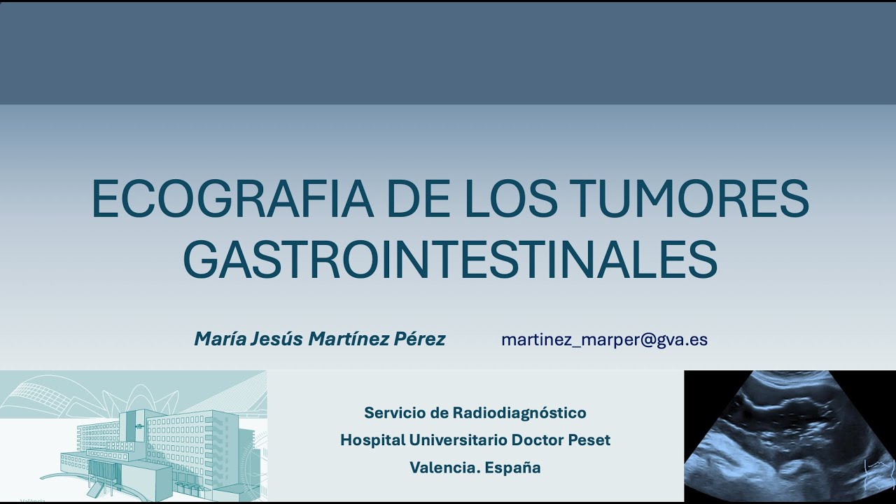 709 - Ecografía de los tumores intestinales - YouTube