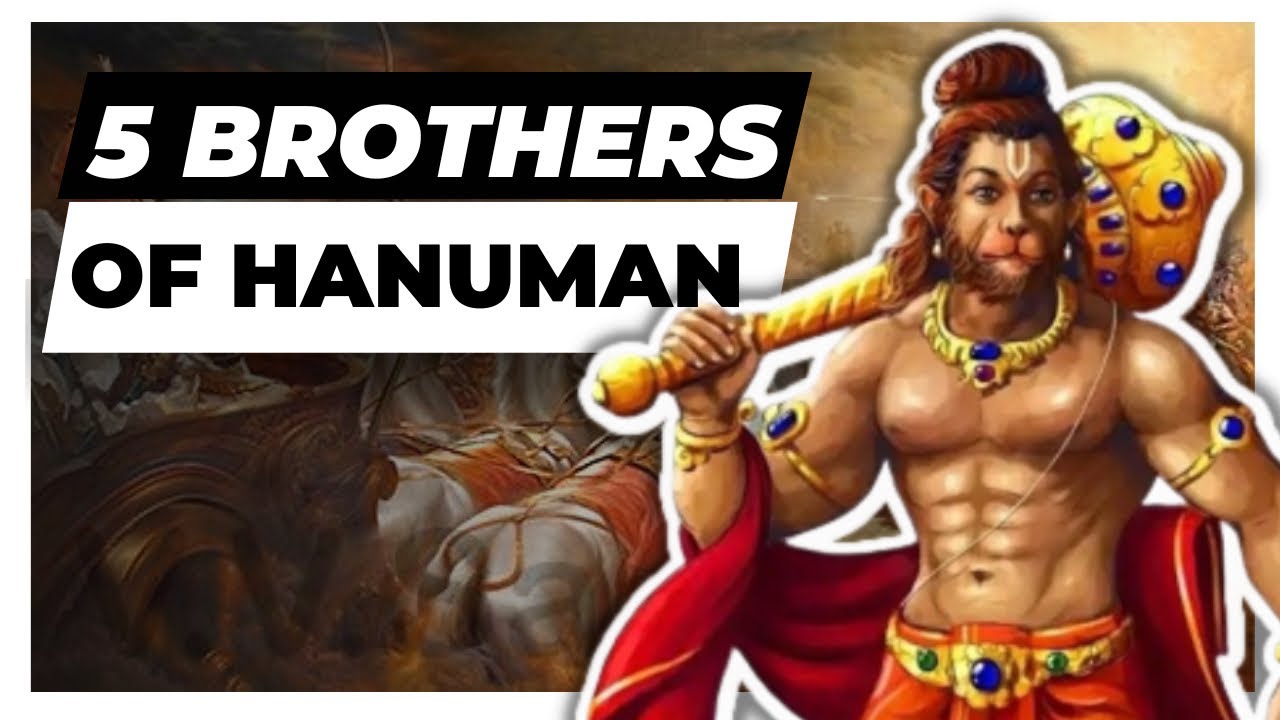 Meet the 5 surprising siblings of Lord Hanuman! - YouTube