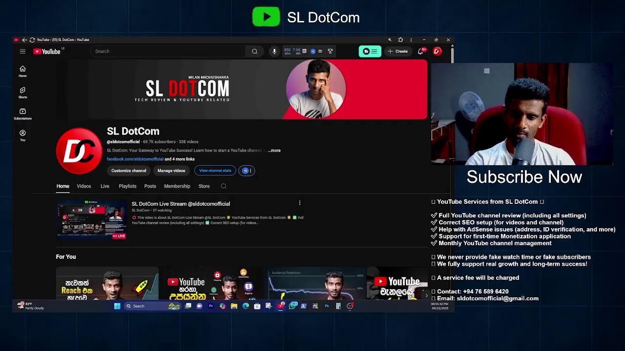SL DotCom Live Stream @sldotcomofficial - YouTube