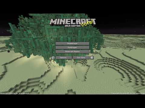 Minecraft 23w13a_or_b title screen - YouTube