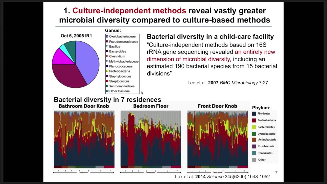 Microbiomes in the Built Environment-Sept 23 2016 - YouTube