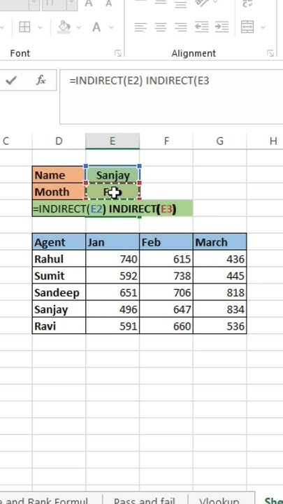 Indirect Formula In Excel Part 2 Shorts Exceltips Exceltutorial Jaishreeram Jaihanuman