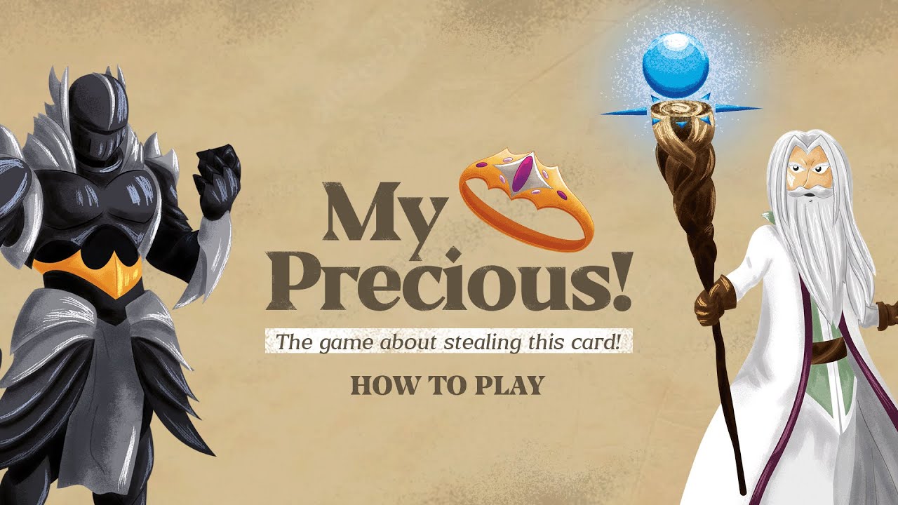 My Precious! Single Card Game - How to Play #PnP - YouTube